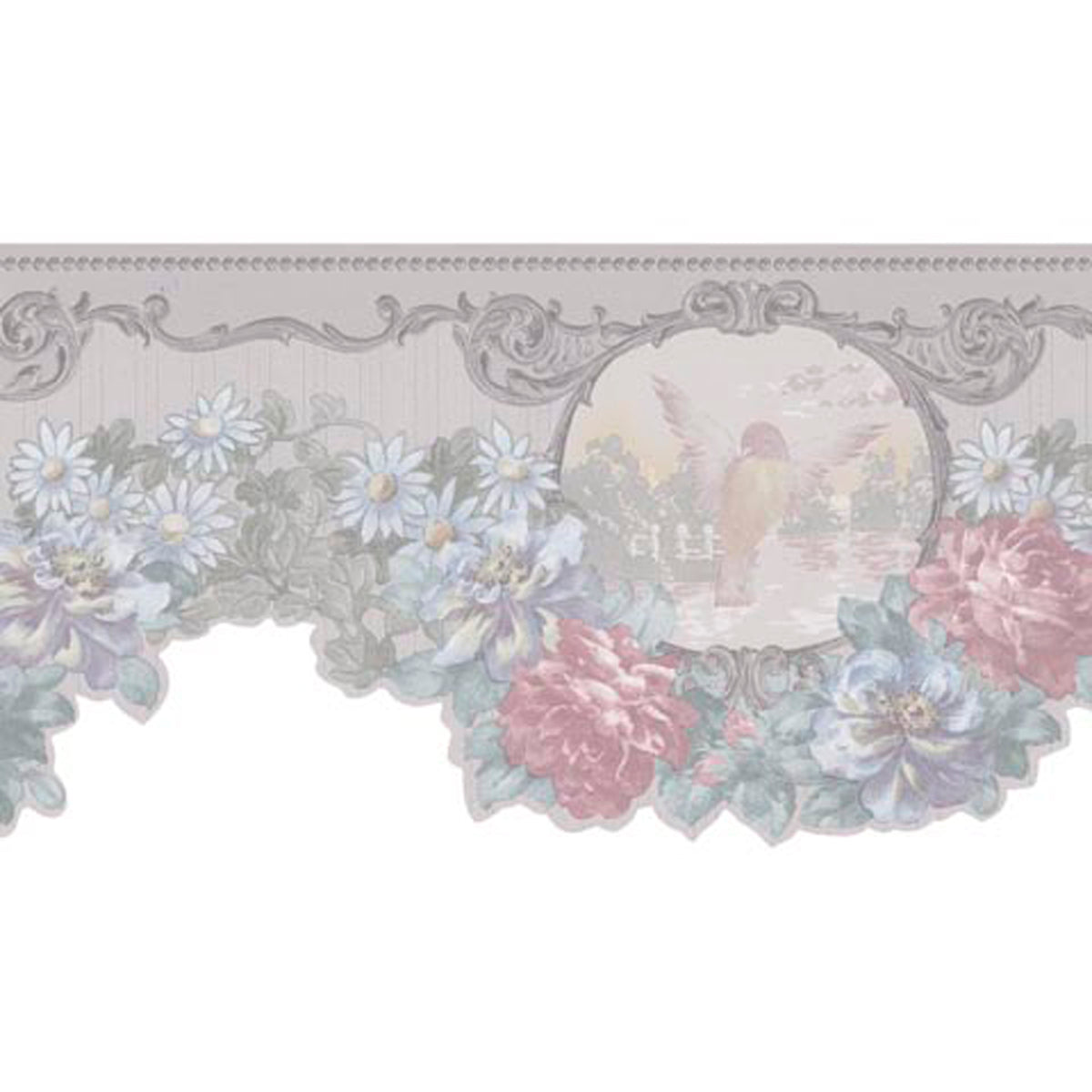 Floral Wallpaper Border 974B61784 – WallUSA.com - Discontinued ...