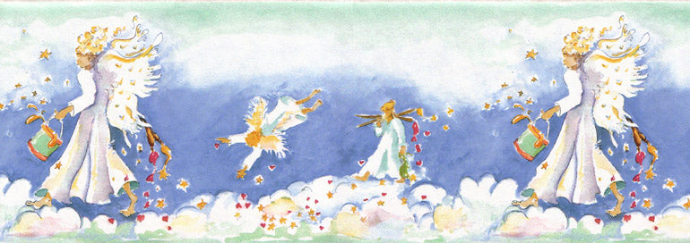 Religious Borders Angels Free Christian Christmas Borders Doves